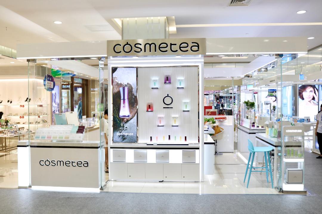 COSMETEA国内首个专柜落地重庆，再掀茶系护肤潮流 - C2CC传媒