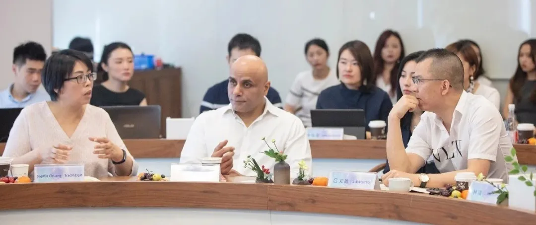 屈臣氏中国区CEO一行到访上美集团 - C2CC传媒