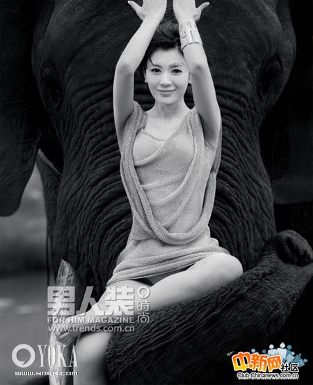 贾静雯离婚导火索 性感妆容拍摄男人装火辣写真 - C2CC传媒